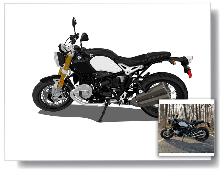 Custom Motorcycle Png